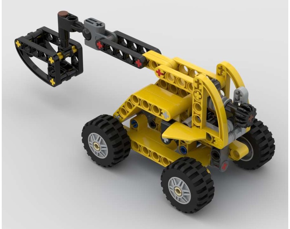 Lego Moc Cherry Picker 42197 Alternative By Erikgs Rebrickable