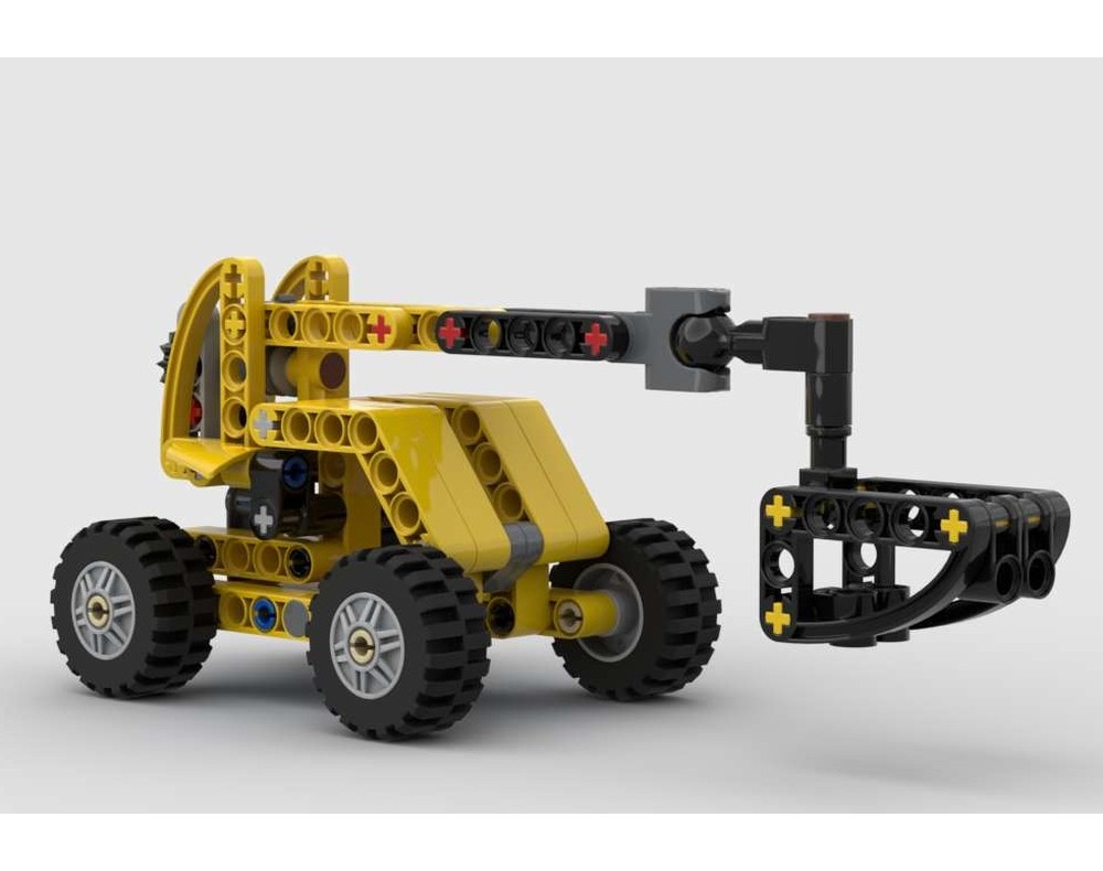 Lego Moc Cherry Picker 42197 Alternative By Erikgs Rebrickable