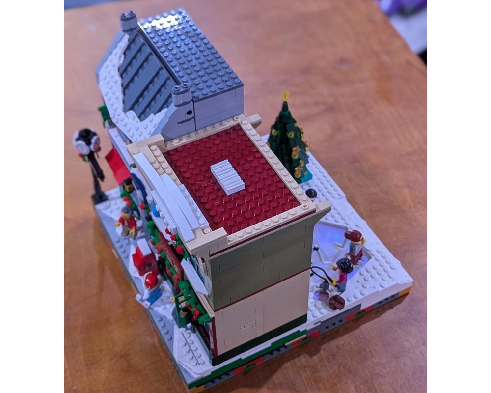Lego Moc Mils Base For Modular Holiday Main Street By Brick Artisan By