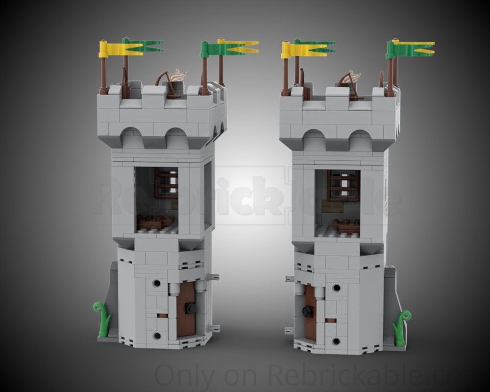 LEGO MOC Modular Castle Watchtower - Extended Version by bri_CK_One ...