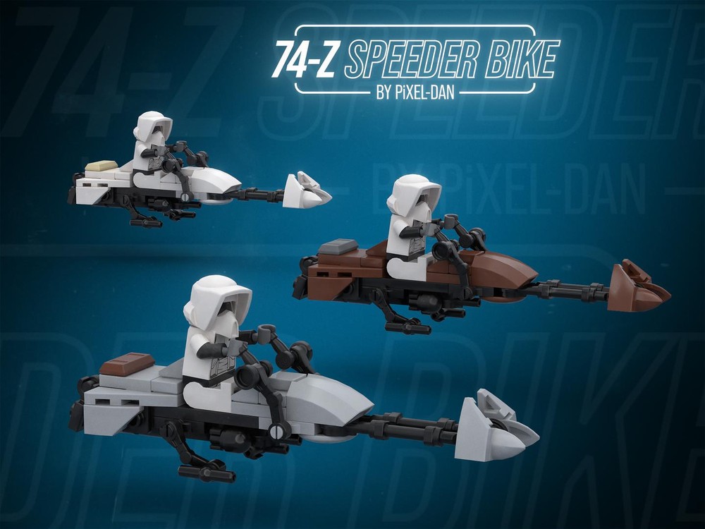 LEGO MOC PiXEL-DAN 74-Z Imperial Speederbike by PiXEL-DAN | Rebrickable ...