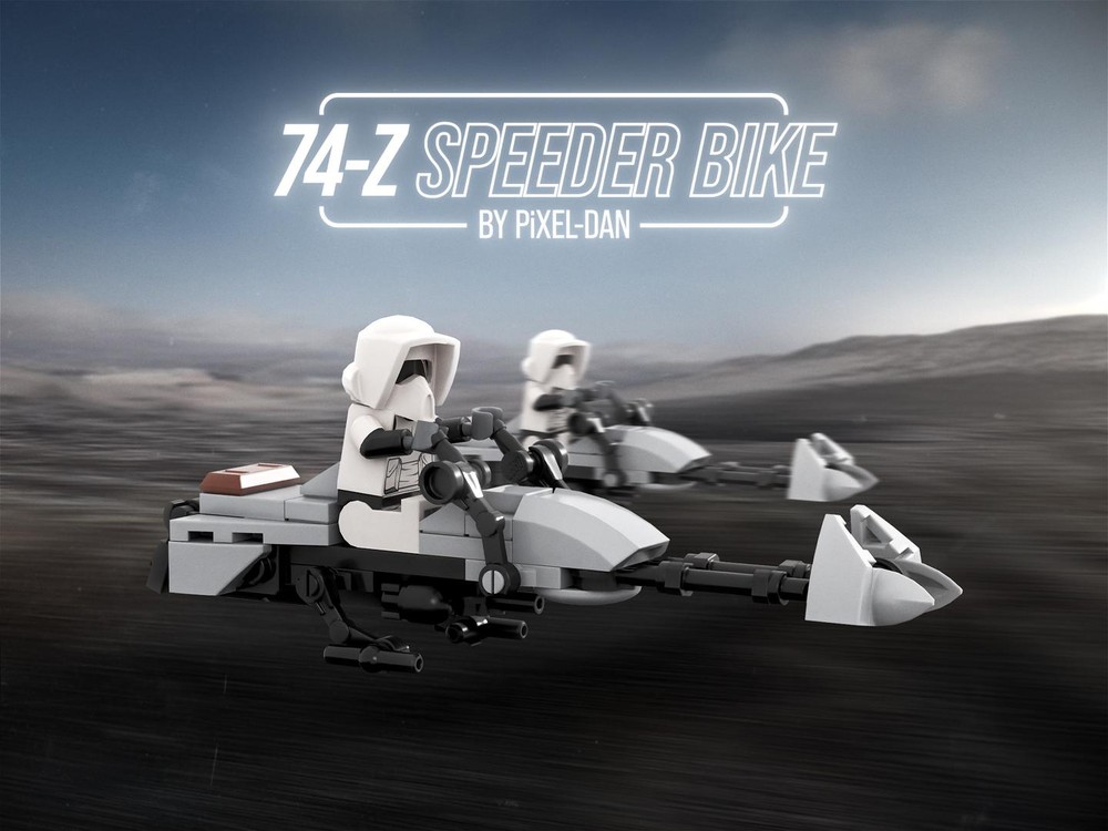 LEGO MOC PiXEL-DAN 74-Z Imperial Speederbike by PiXEL-DAN | Rebrickable ...