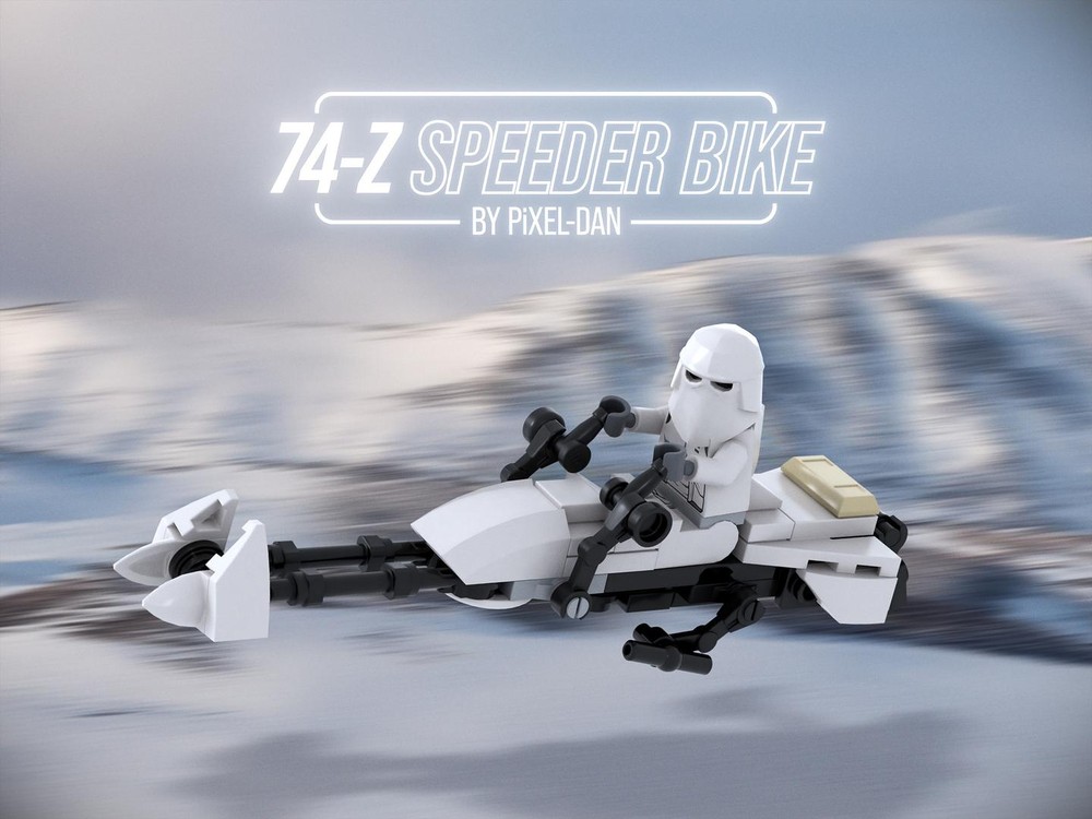 LEGO MOC PiXEL-DAN 74-Z Imperial Speederbike by PiXEL-DAN | Rebrickable ...