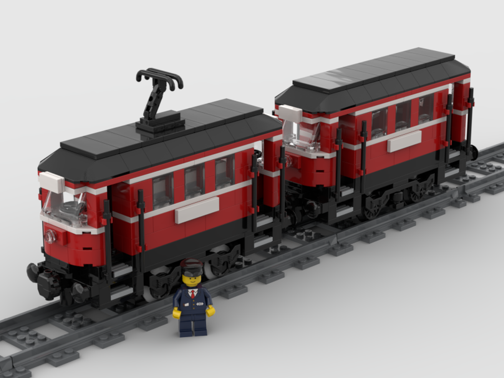 LEGO MOC Historic Tram - Historische Straßenbahn by Capra | Rebrickable ...
