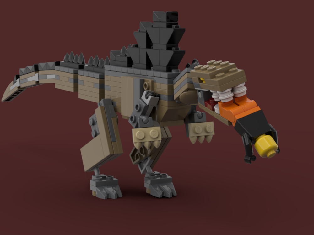LEGO MOC-209368 Godzilla Minus One - Odo Island Monster (Godzillasaurus ...