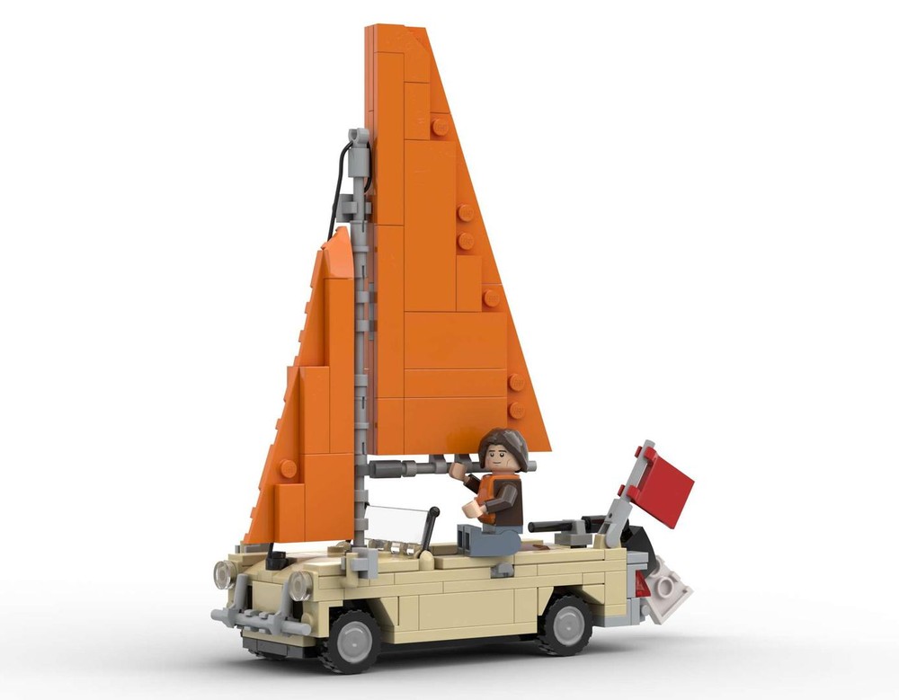 LEGO MOC Top Gear - Triumph Herald Sailboat by Fijabrickstar ...