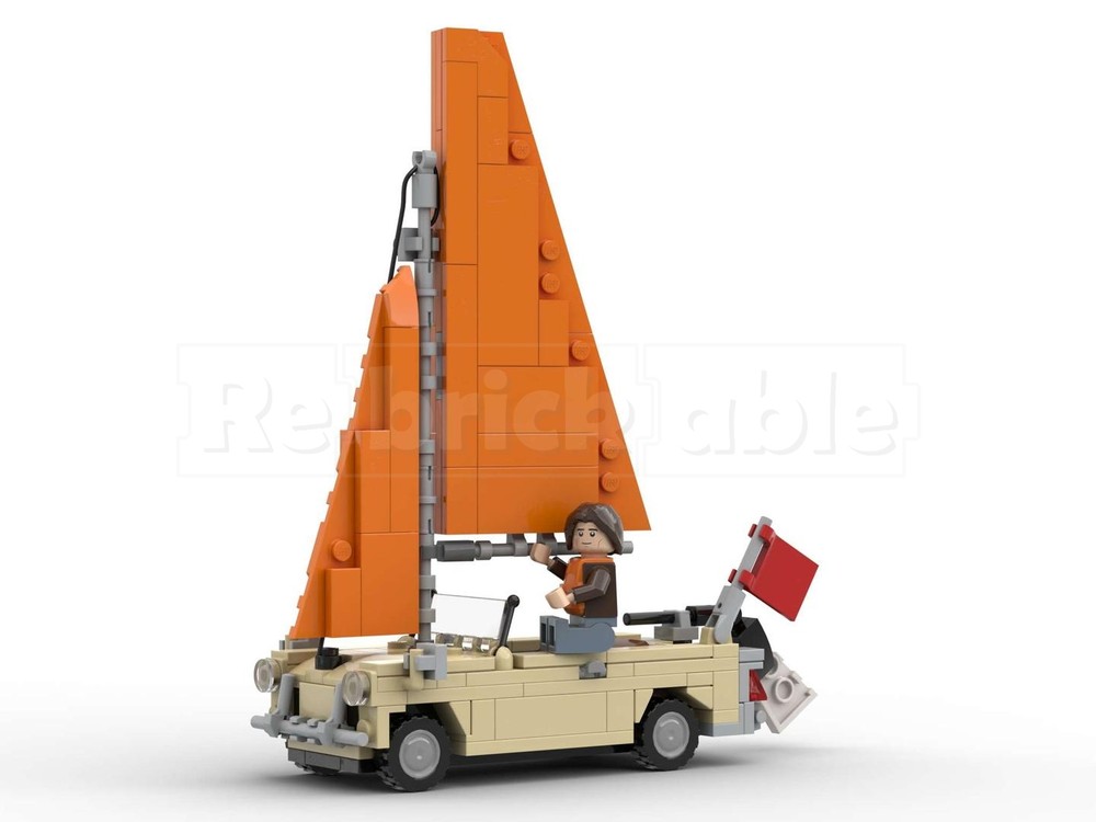 LEGO MOC Top Gear - Triumph Herald Sailboat by Fijabrickstar ...