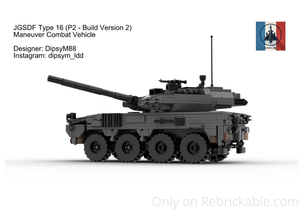 LEGO MOC Type 16 MCV by DipsyM88 | Rebrickable - Build with LEGO