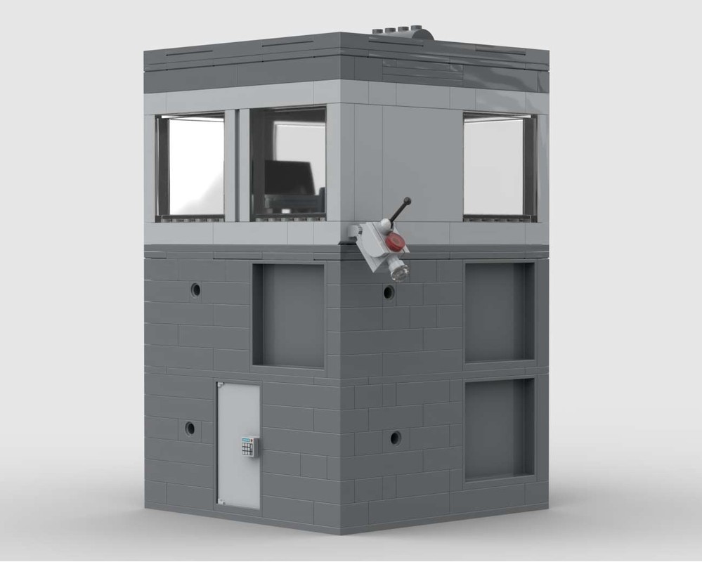 LEGO MOC Imperial Wall - Observation Tower by mmskywalker | Rebrickable ...