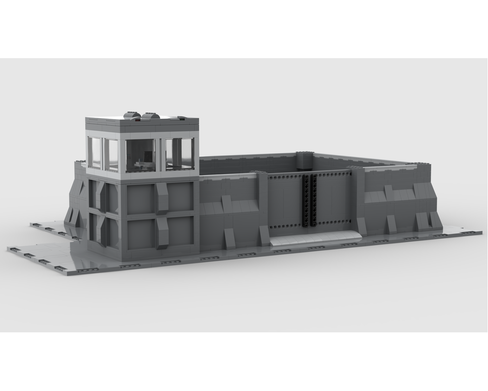 LEGO MOC Imperial Wall - Observation Tower by mmskywalker | Rebrickable ...