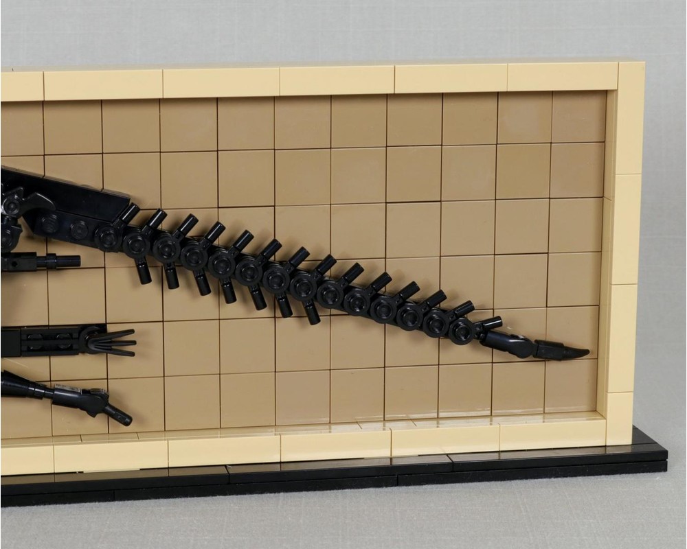 LEGO MOC Hadrosaur Fossil by JKBrickworks | Rebrickable - Build with LEGO