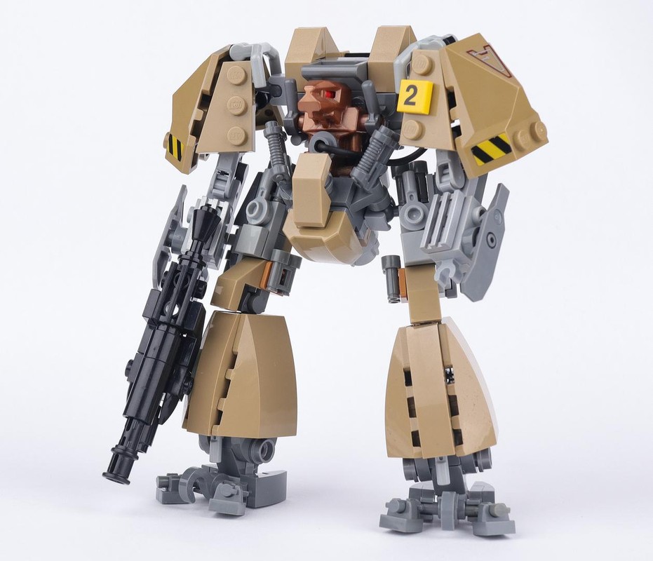 LEGO MOC Sentry Mech Revamp by Naxatect | Rebrickable - Build with LEGO