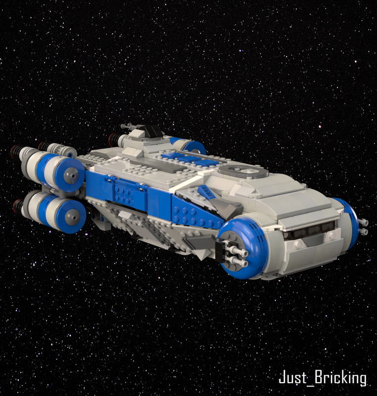 LEGO MOC I-TS Freighter by just_bricking | Rebrickable - Build with LEGO