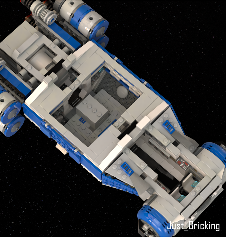 LEGO MOC I-TS Freighter by just_bricking | Rebrickable - Build with LEGO