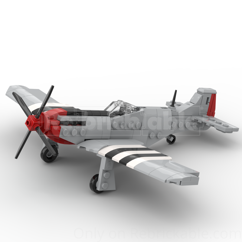 LEGO MOC P51 Mustang by bricktingsmon | Rebrickable - Build with LEGO