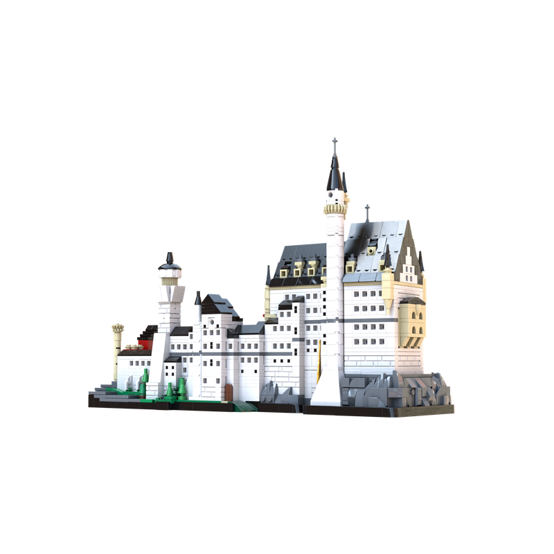 LEGO MOC-209395 Neuschwanstein Micro castle by Dbricks238 | Rebrickable - Build with LEGO