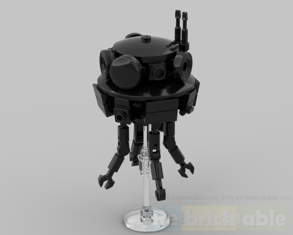 LEGO MOC Imperial Probe Droid by LKBuilds | Rebrickable - Build with LEGO