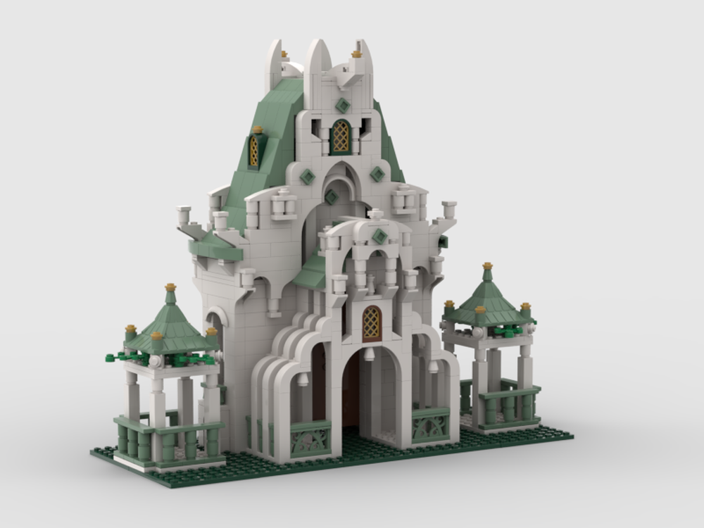 LEGO MOC Elf Fortress by carnby2000 | Rebrickable - Build with LEGO