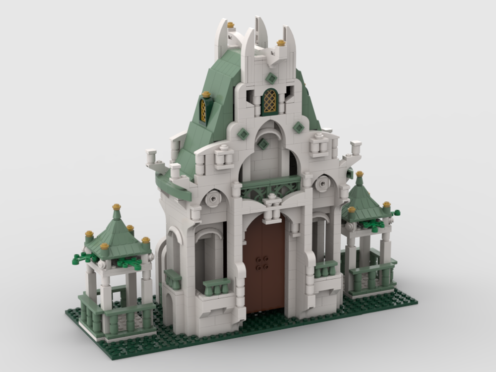 LEGO MOC Elf Fortress by carnby2000 | Rebrickable - Build with LEGO