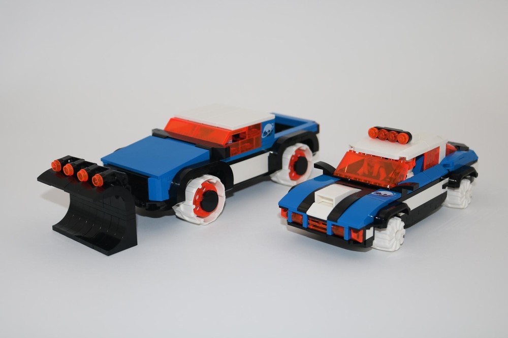 LEGO MOC Snow Shredder and Ice Rally Racer by Brick_Lizard ...
