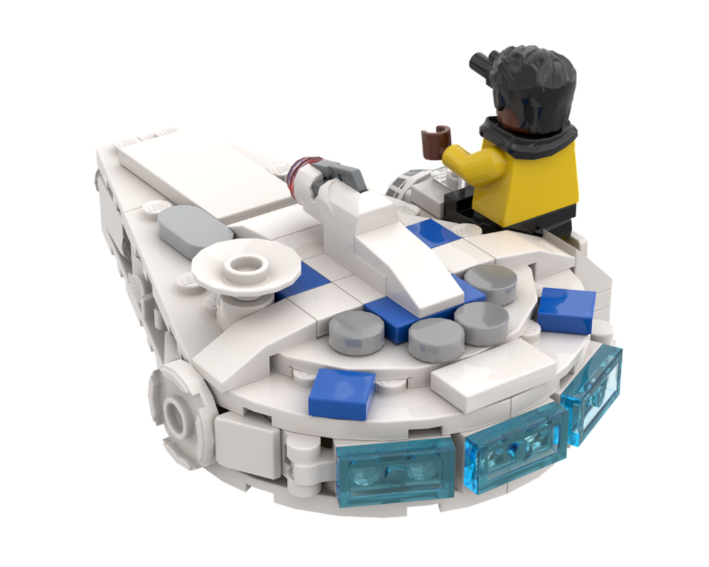 Lego Moc Kessel Run Millenium Falcon Microfighter By Earendil2016