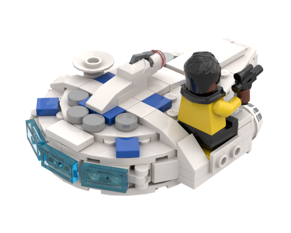 Lego Moc Kessel Run Millenium Falcon Microfighter By Earendil2016