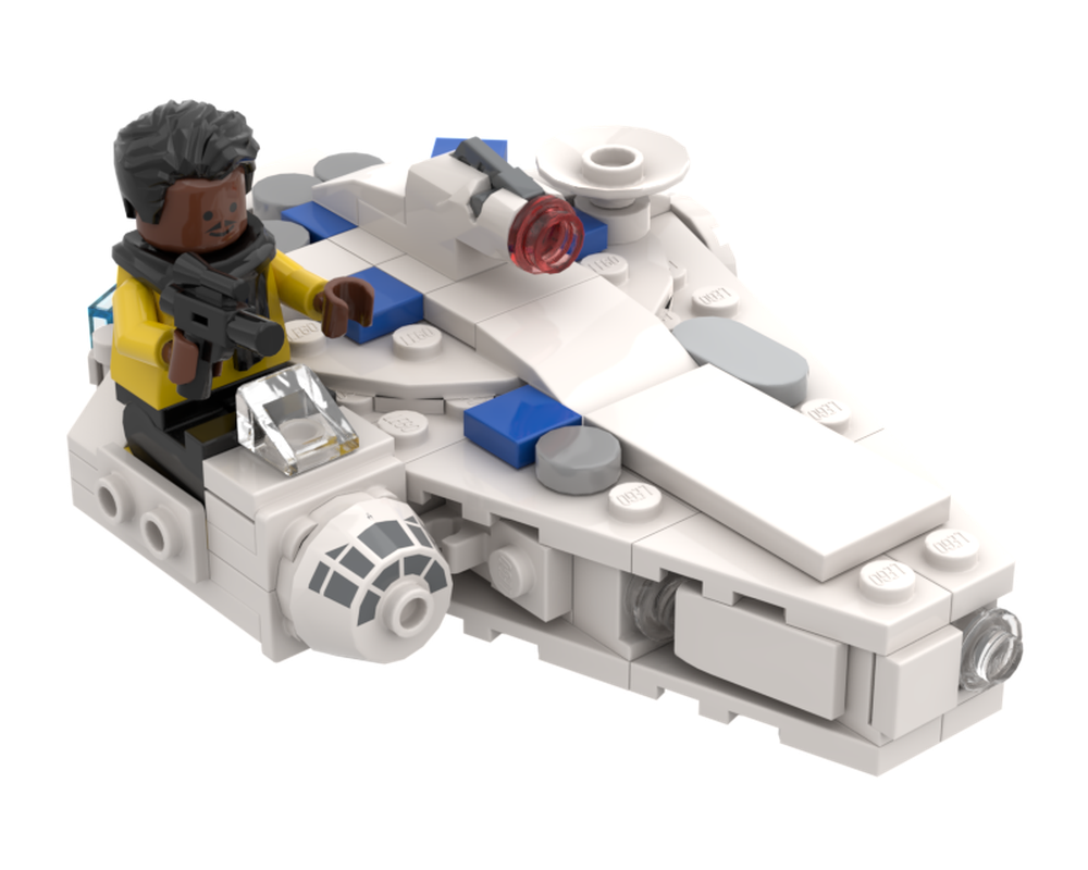 Lego Moc Kessel Run Millenium Falcon Microfighter By Earendil2016