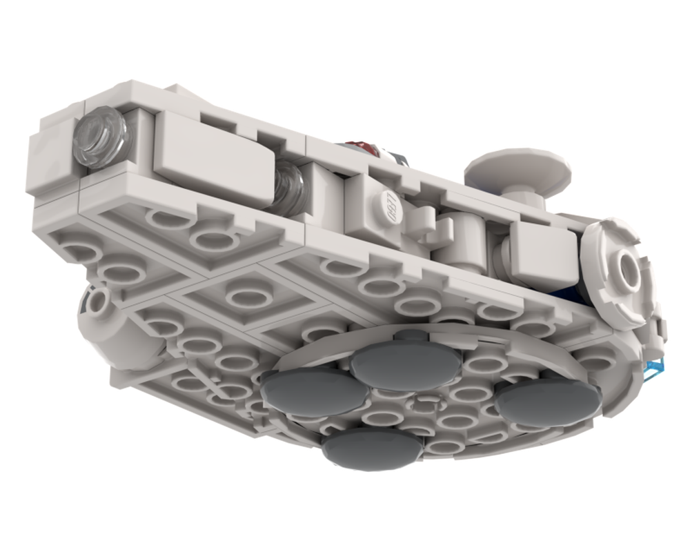 Lego Moc Kessel Run Millenium Falcon Microfighter By Earendil2016