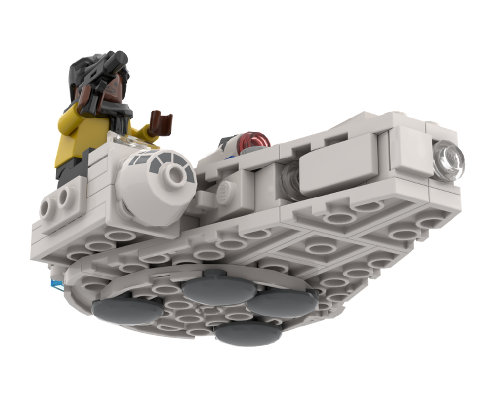 Lego Moc Kessel Run Millenium Falcon Microfighter By Earendil2016