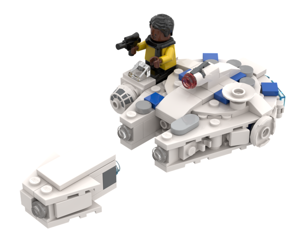 Lego Moc Kessel Run Millenium Falcon Microfighter By Earendil2016