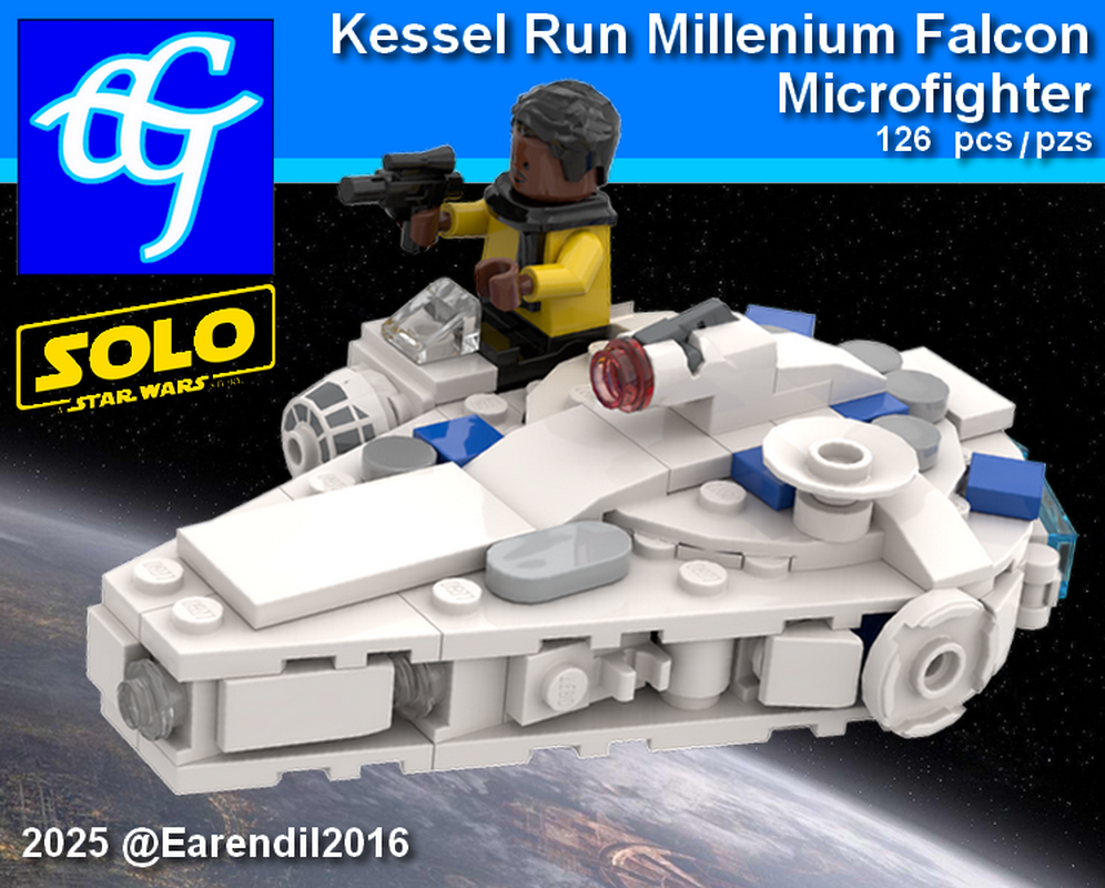 LEGO MOC Kessel Run Millenium Falcon Microfighter by Earendil2016 ...