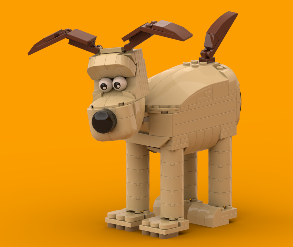 LEGO MOC Gromit (Wallace and Gromit) by GummyBricks | Rebrickable ...