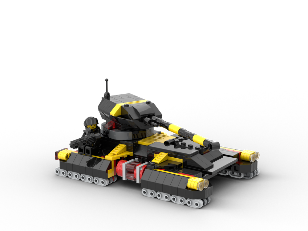 LEGO MOC-209433 Blacktron Tank Alt Build 10355 by Camobricktape ...