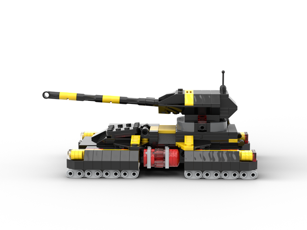 LEGO MOC-209433 Blacktron Tank Alt Build 10355 by Camobricktape ...
