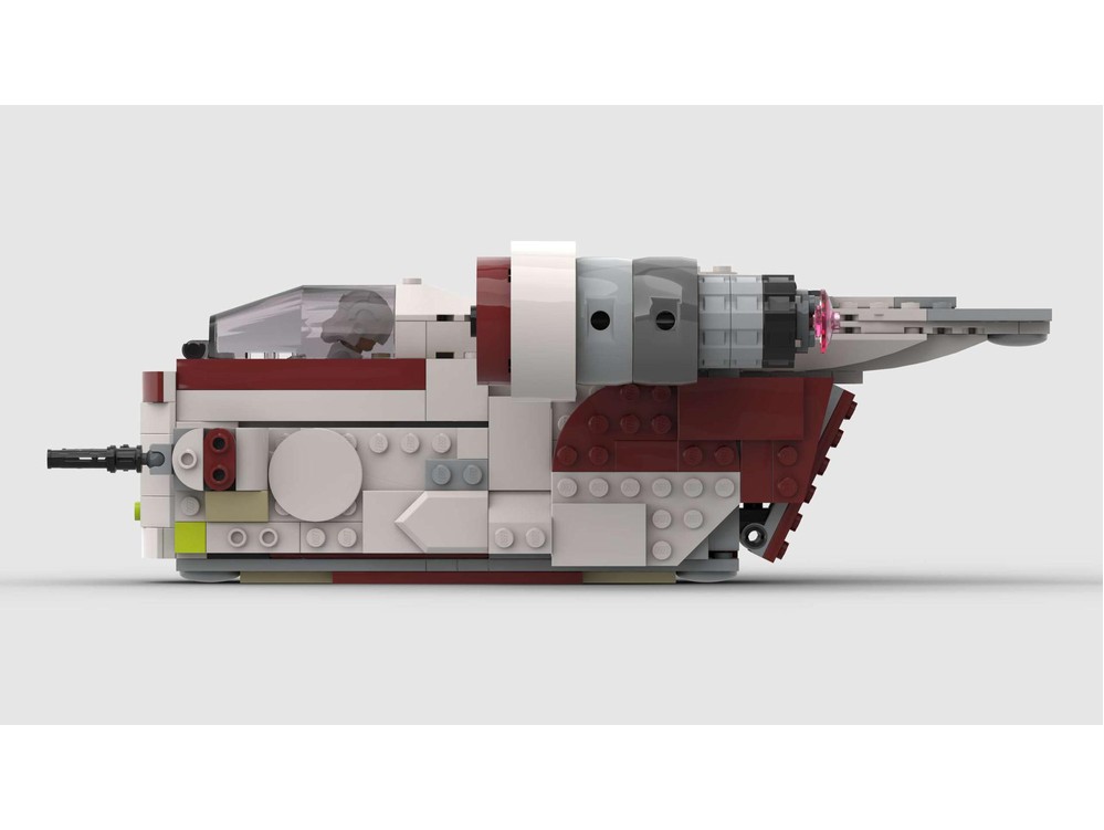 LEGO MOC Republic Razor Crest Midi Scale - Alternate Build of 75402 ARC ...