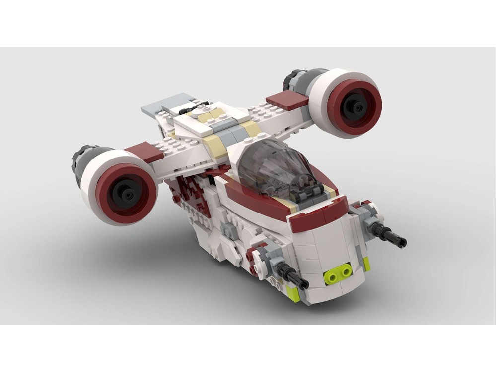 LEGO MOC Republic Razor Crest Midi Scale - Alternate Build of 75402 ARC ...