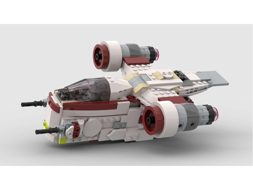 LEGO MOC Republic Razor Crest Midi Scale - Alternate Build of 75402 ARC ...
