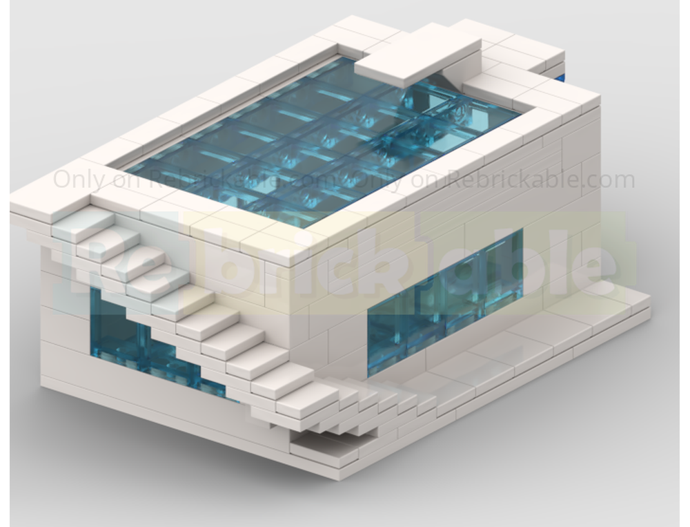 LEGO MOC Outdoor Small Swimming Pool by geoffvphoto | Rebrickable ...