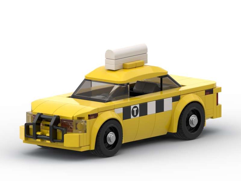 LEGO MOC TAXI Cab NY by Kraja87 | Rebrickable - Build with LEGO