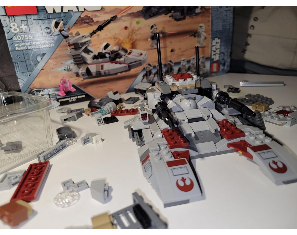 LEGO MOC 2x 40755 alt - Republic SaberTank by hayy | Rebrickable ...