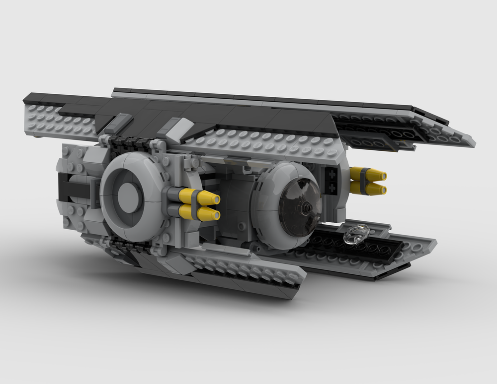 LEGO MOC TIE Smuggler by KarateKarnt | Rebrickable - Build with LEGO