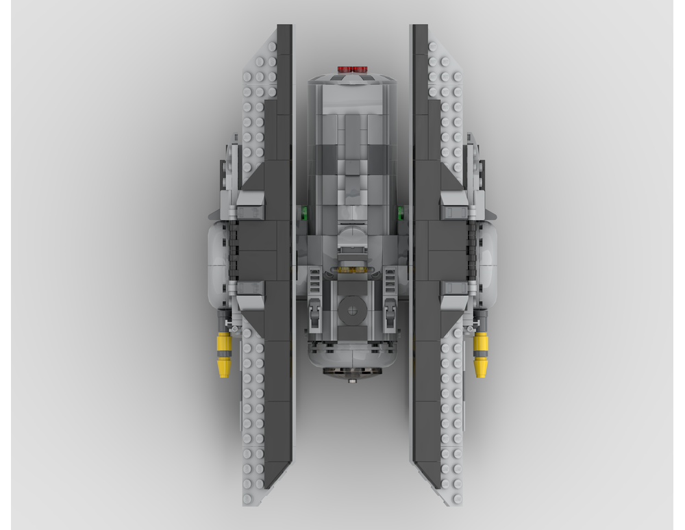 LEGO MOC TIE Smuggler by KarateKarnt | Rebrickable - Build with LEGO