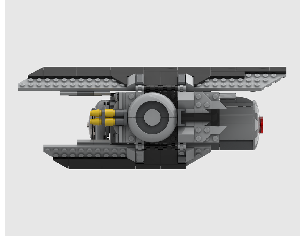 LEGO MOC TIE Smuggler by KarateKarnt | Rebrickable - Build with LEGO