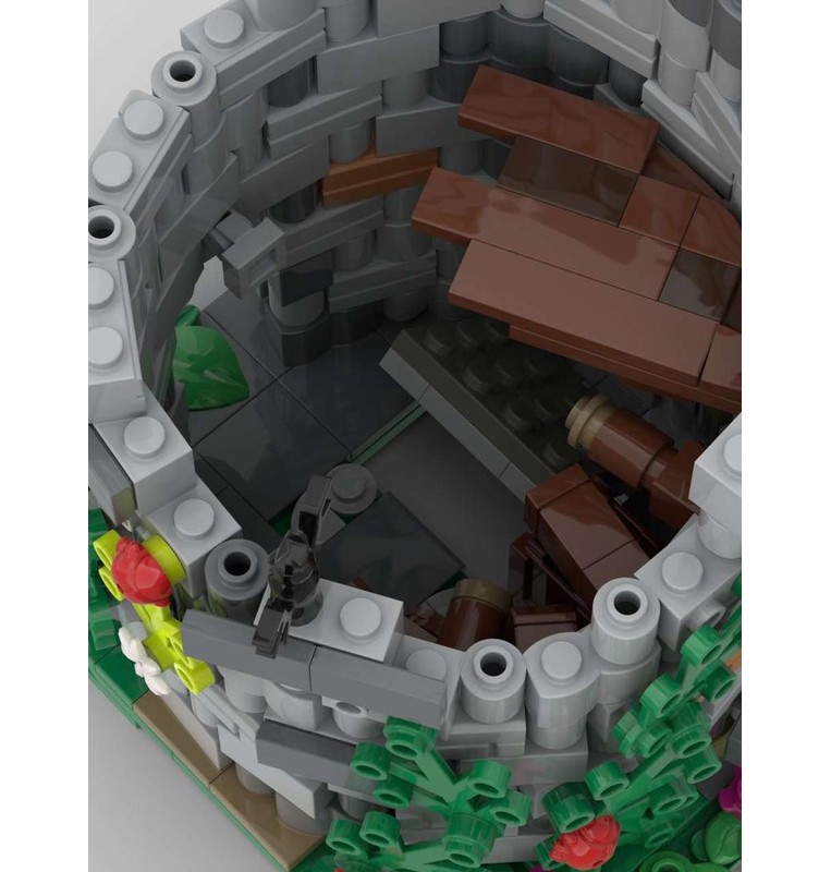 LEGO MOC Watchtower ruin by gangstergazelle | Rebrickable - Build with LEGO