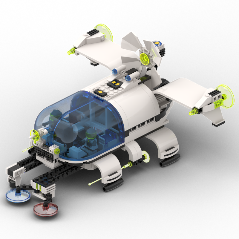 LEGO MOC MOC-0025 explorer mobile base by KILDET | Rebrickable - Build ...