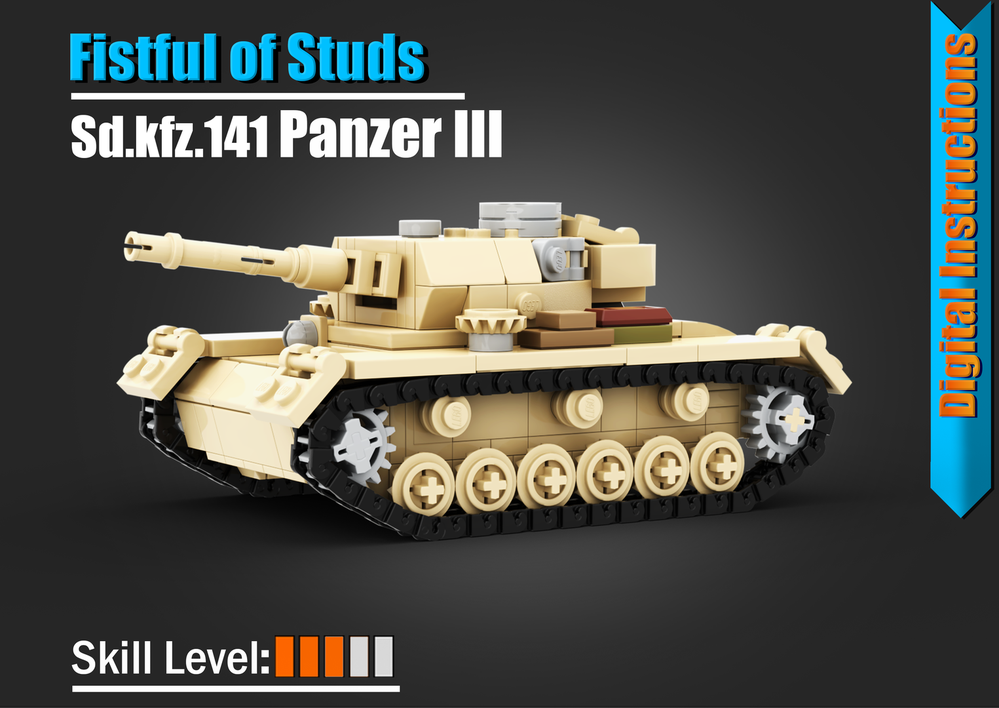 LEGO MOC Sd.Kfz,141 Panzer III Ausf.G by FistfulofStuds | Rebrickable ...