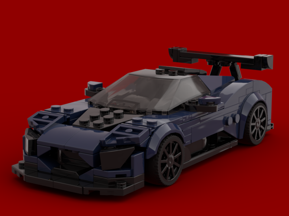 LEGO MOC 2018 Zenvo TSR-S by KineticKit | Rebrickable - Build with LEGO