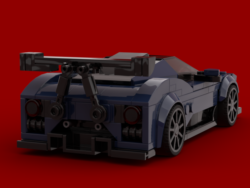 LEGO MOC 2018 Zenvo TSR-S by KineticKit | Rebrickable - Build with LEGO