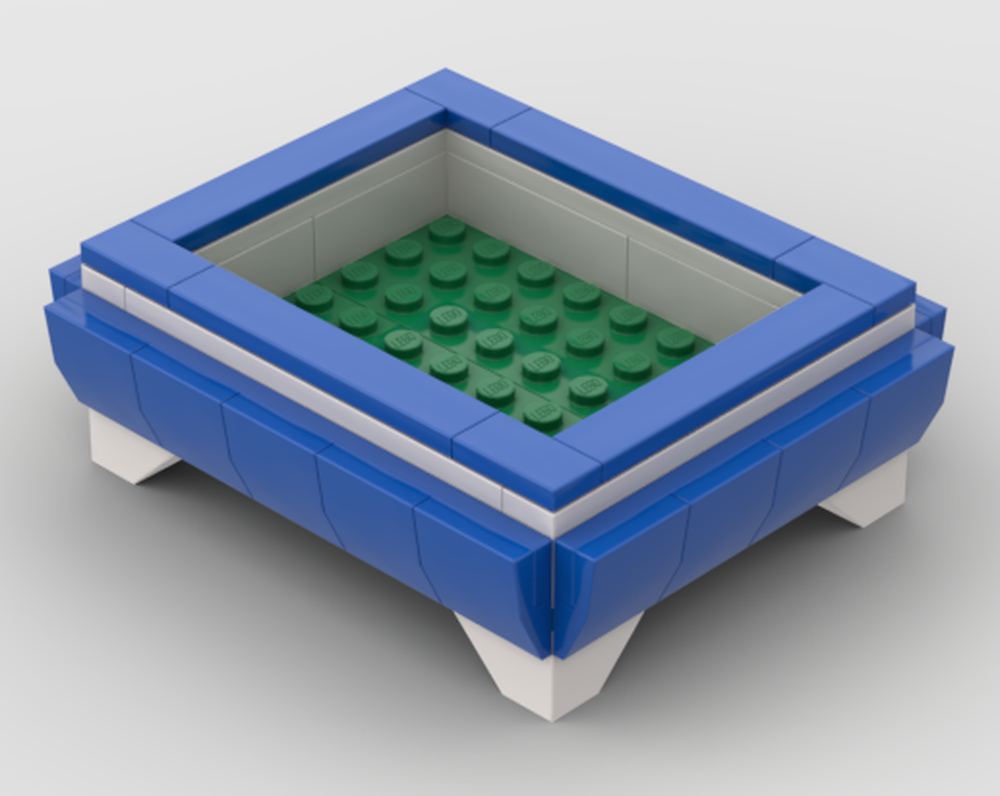 LEGO MOC Small Bonsai Pot by Buonsaista | Rebrickable - Build with LEGO