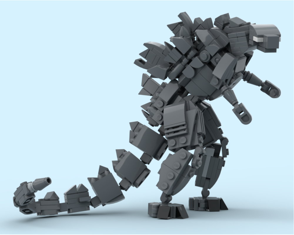 Lego Moc Legendary Godzilla 2019 2024 By Kaidorah2010